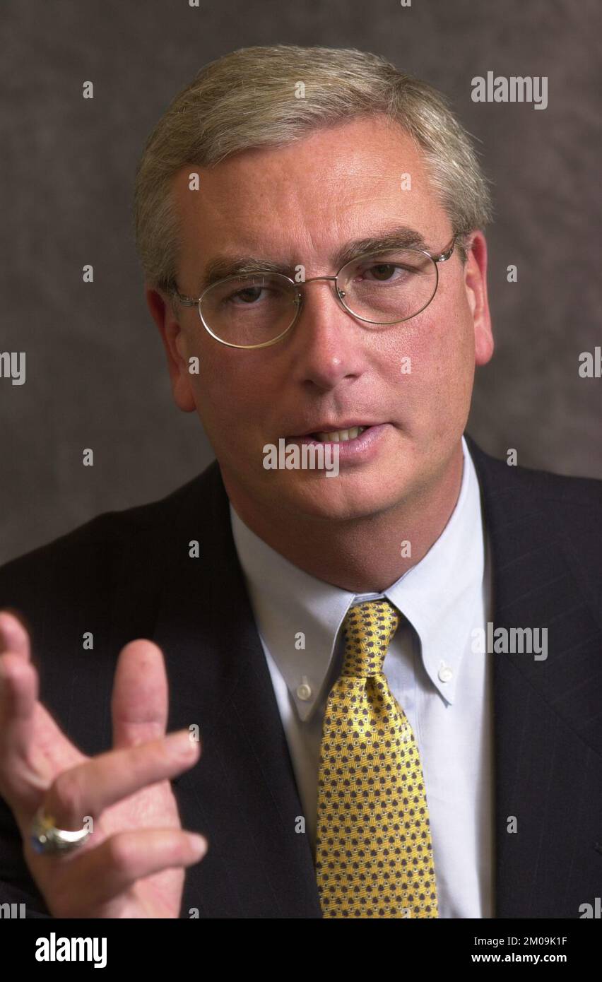 Steve Johnson portrait , Environmental Protection Agency Stock Photo ...