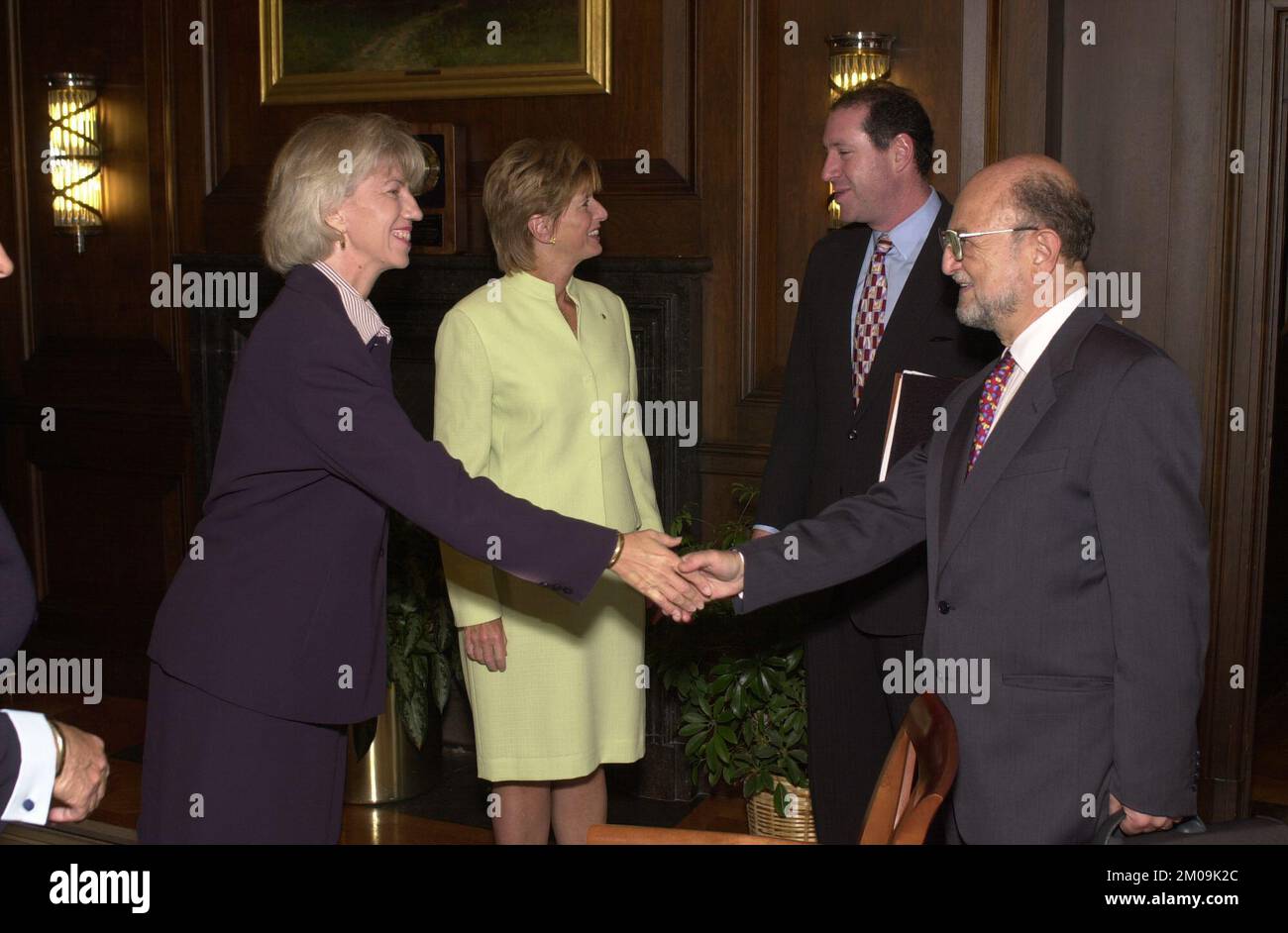 Christine Todd Whitman Meeting with Mexico's Ambassador , Environmental ...