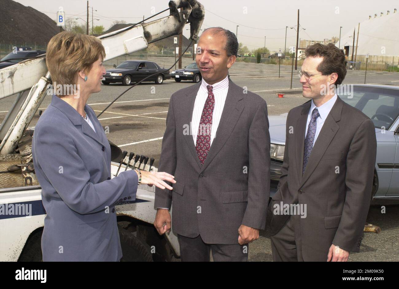 Administrator Christine Todd Whitman at Brownfield Clean Up ...