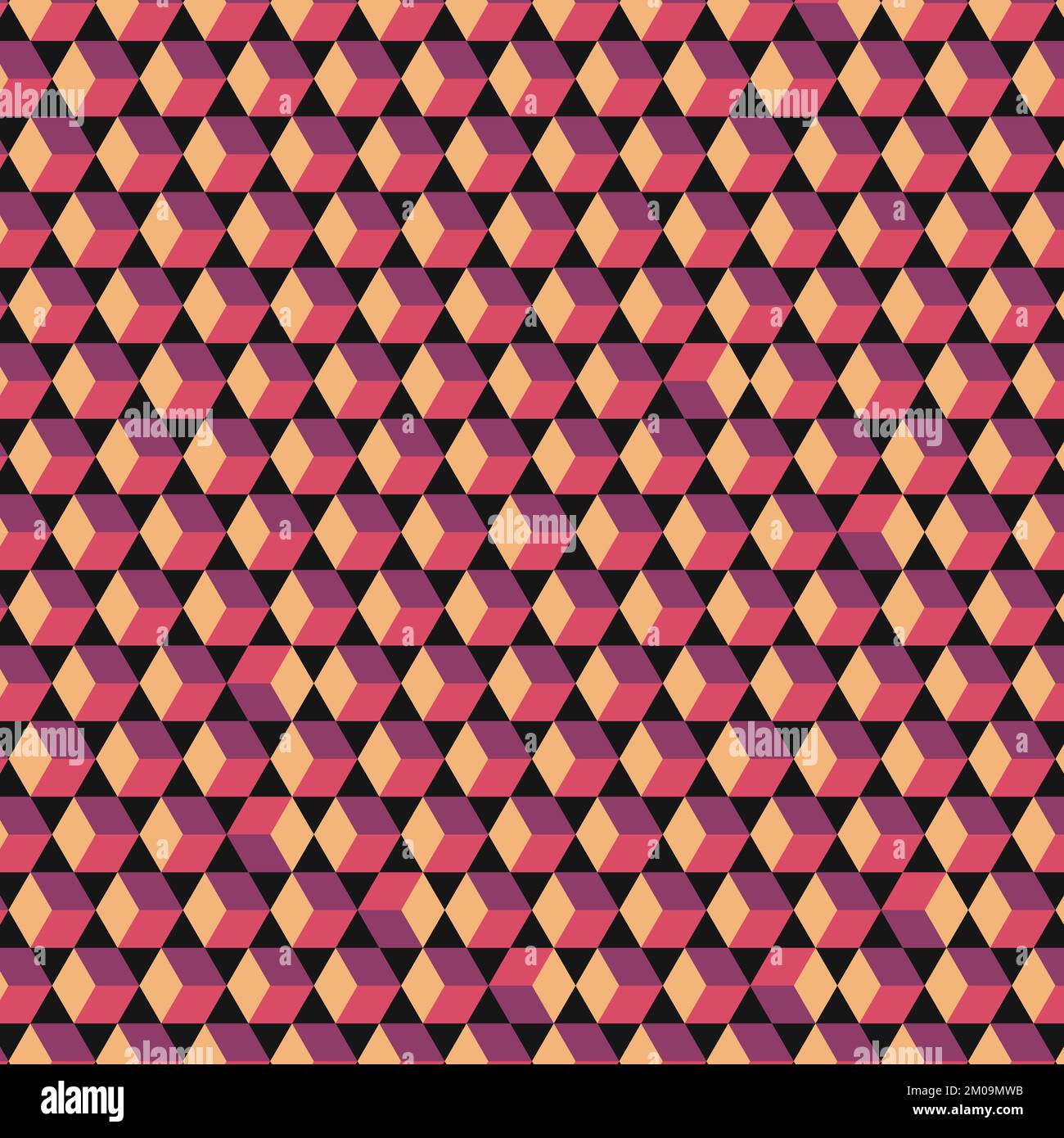 Hexagonal Maze generative pattern illustration Stock Vector Image & Art ...