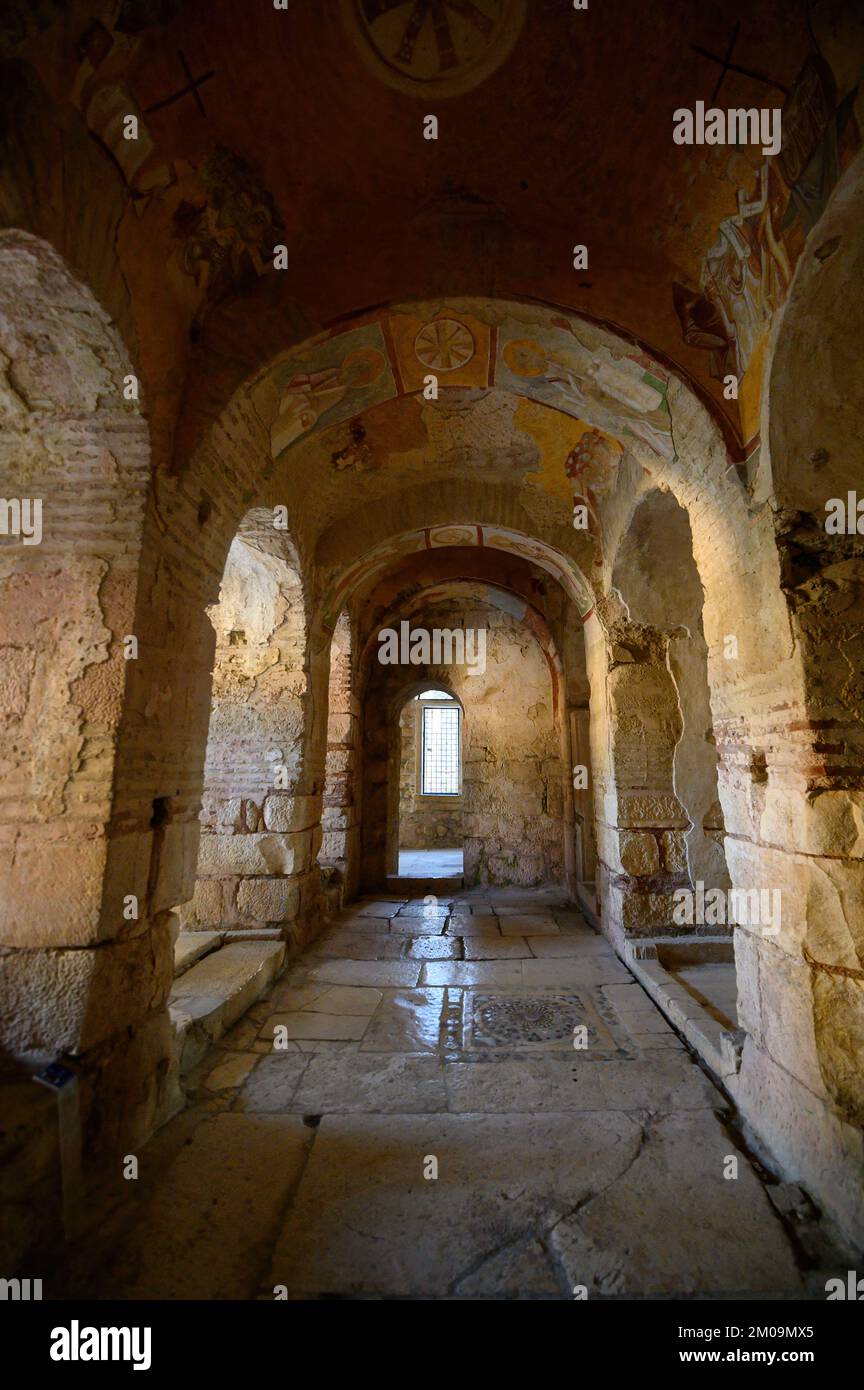 DEMRE, TURKEY. Interior of the St. Nicholas Church (Santa Claus Stock ...