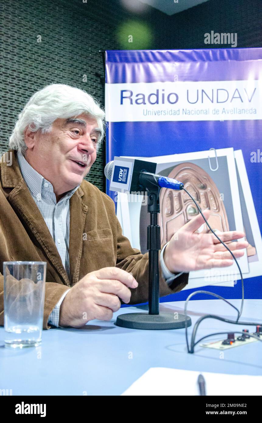 Avellaneda, Buenos Aires, Argentina - May 12, 2014: The poet ...