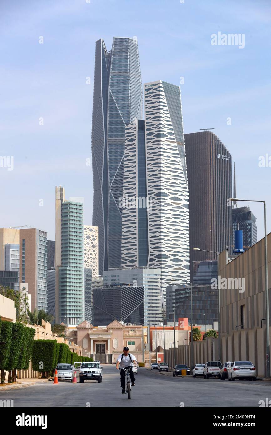 Riyadh. 5th Dec, 2022. This photo taken on Dec. 5, 2022 shows a view of ...