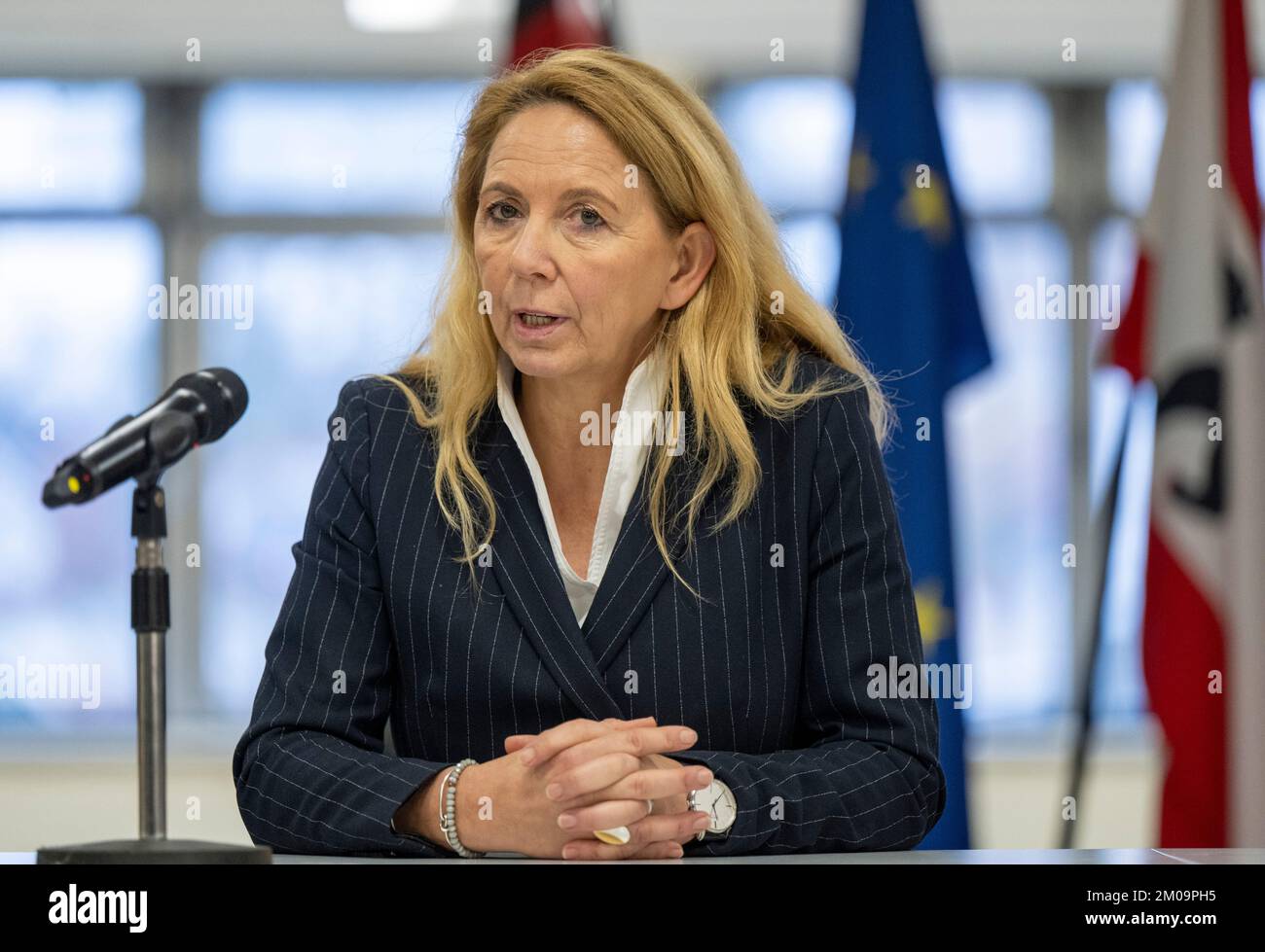 Berlin, Germany. 05th Dec, 2022. Barbara Slowik, chief of Berlin's ...