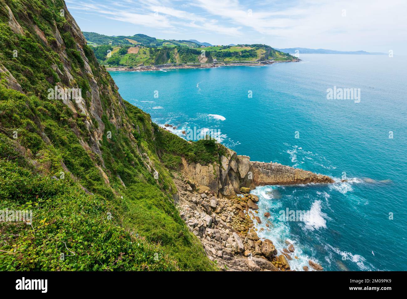 View over cliffs gulf hi-res stock photography and images - Alamy
