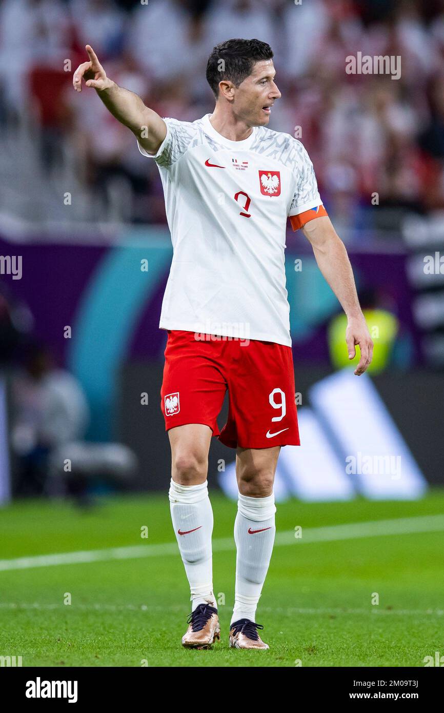 Doha, Qatar. 04th Dec, 2022. Soccer: World Cup, France - Poland, final ...