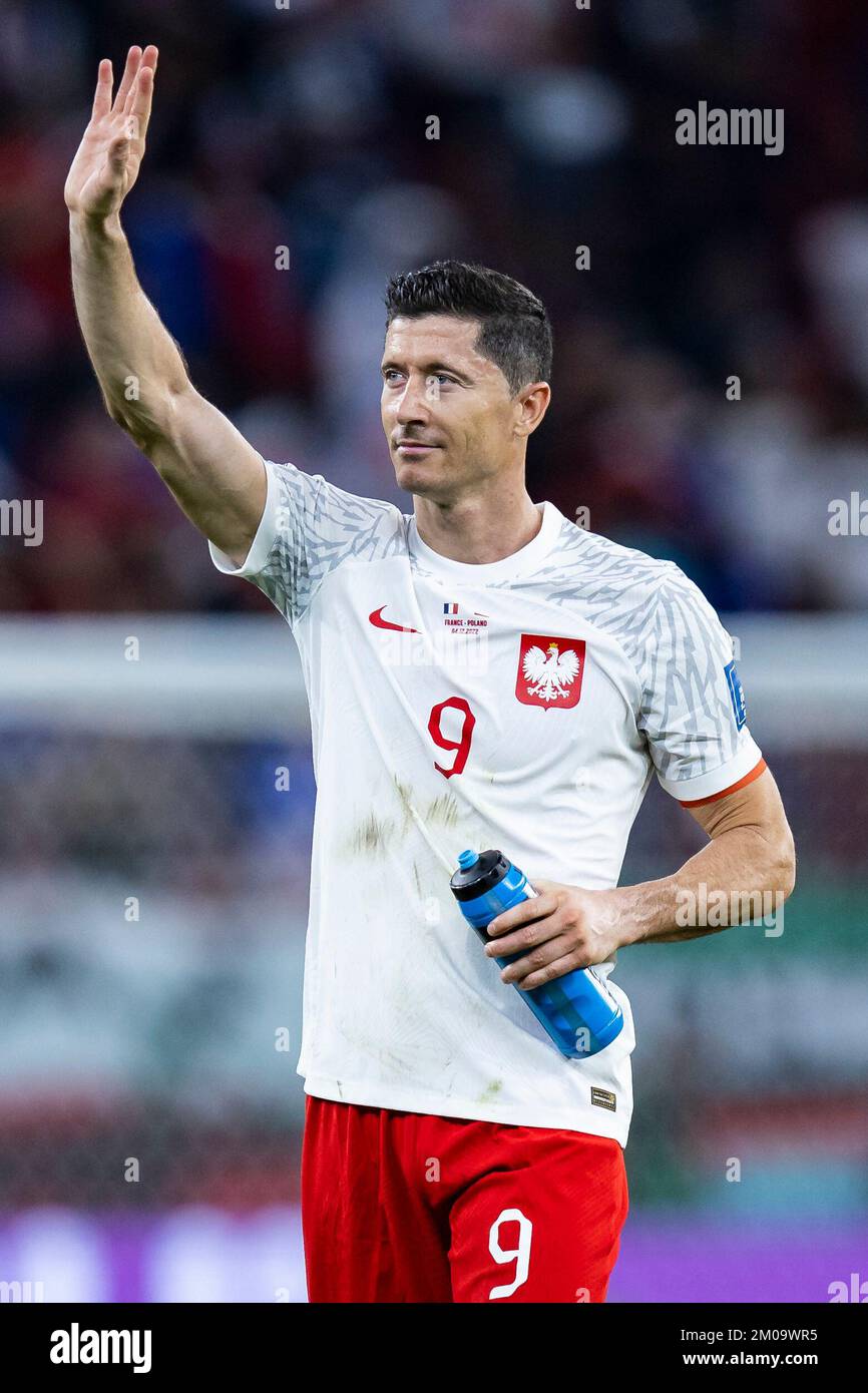 Doha, Qatar. 04th Dec, 2022. Soccer: World Cup, France - Poland, final ...