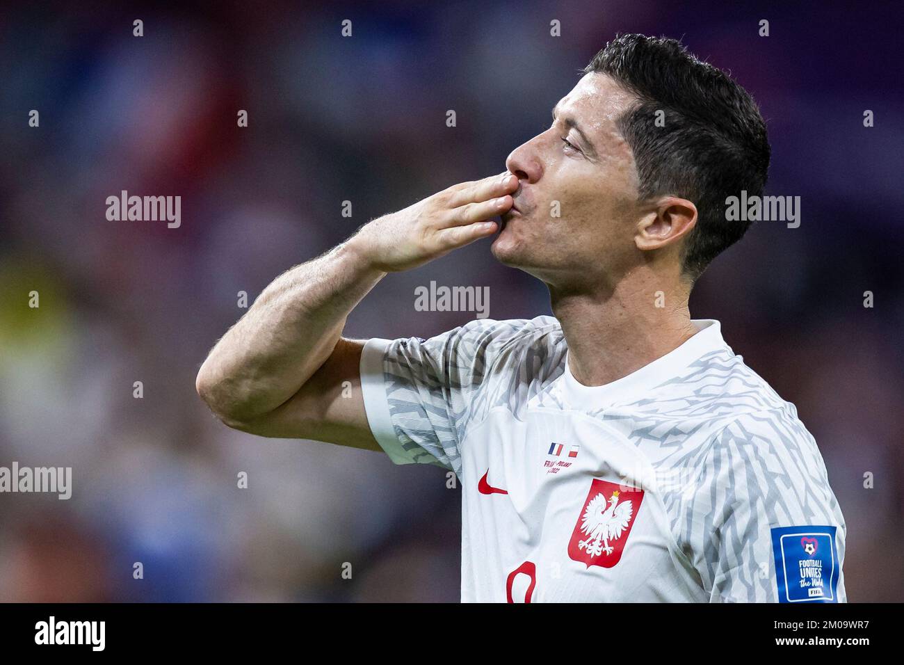 Doha, Qatar. 04th Dec, 2022. Soccer: World Cup, France - Poland, final ...