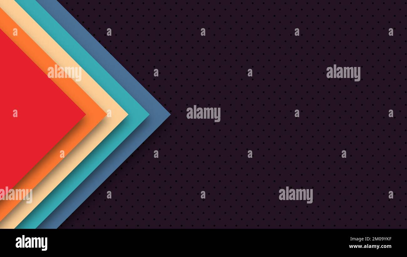 Realistic design in futuristic retro style. Abstract geometric 1970's ...