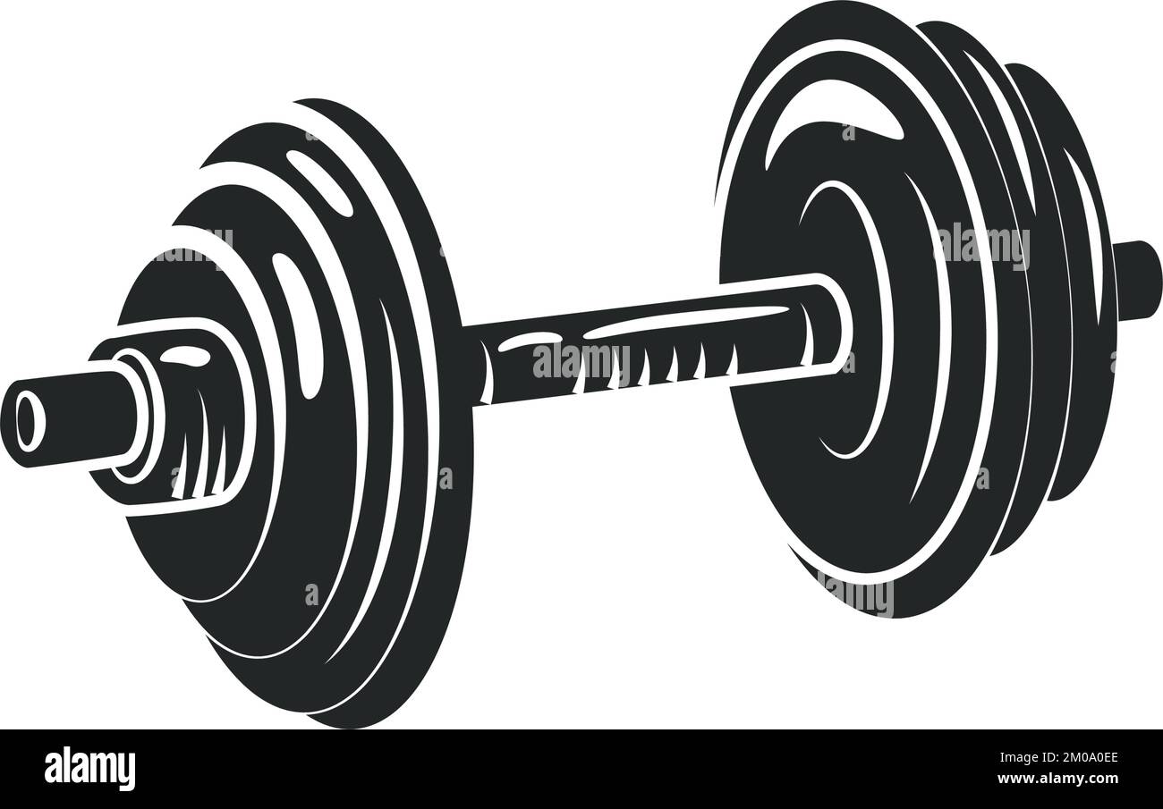 gym dumbbell weight Stock Vector Image & Art - Alamy