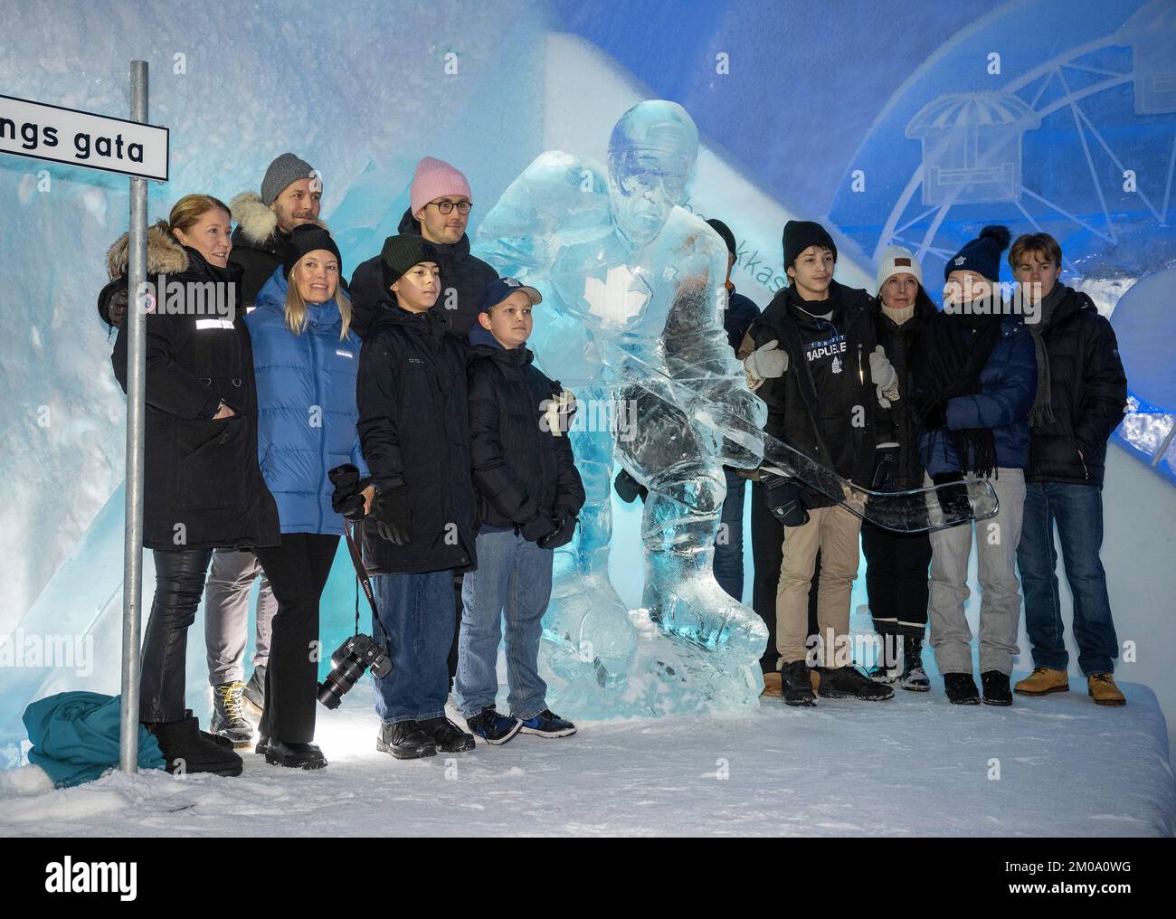 Swedish ice hockey player Borje Salming is honored with his own street ...