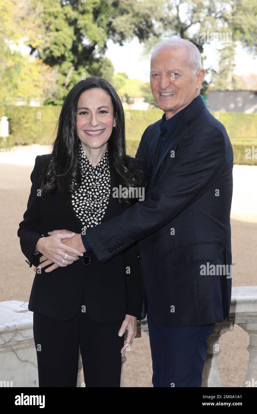 Rome, Italy. 05th Dec, 2022. Rome, Villa Medici, photocall film "Saint ...