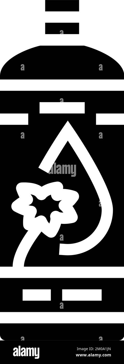 skin palm oil glyph icon vector illustration Stock Vector Image & Art ...