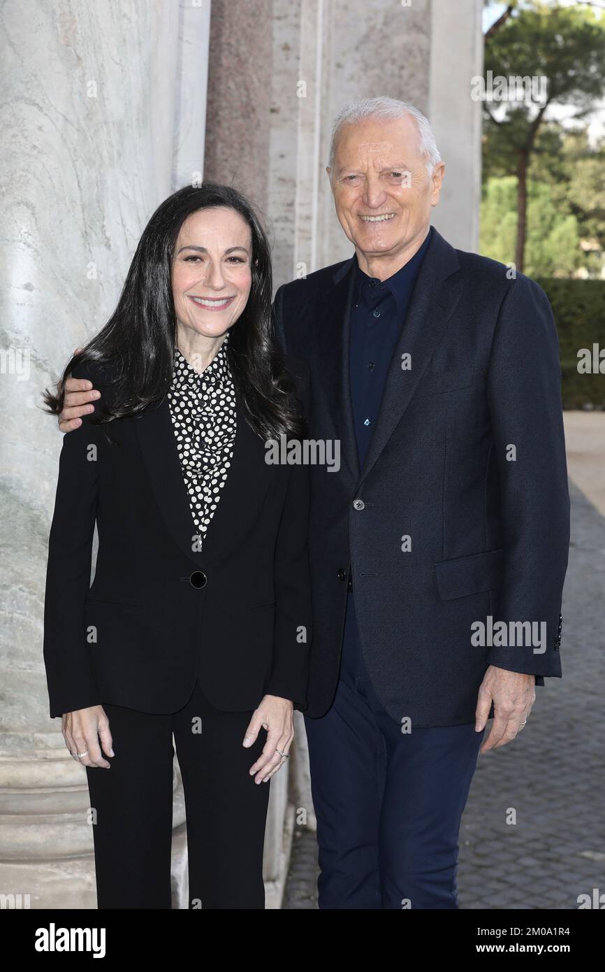 Rome, Italy. 05th Dec, 2022. Rome, Villa Medici, photocall film "Saint ...