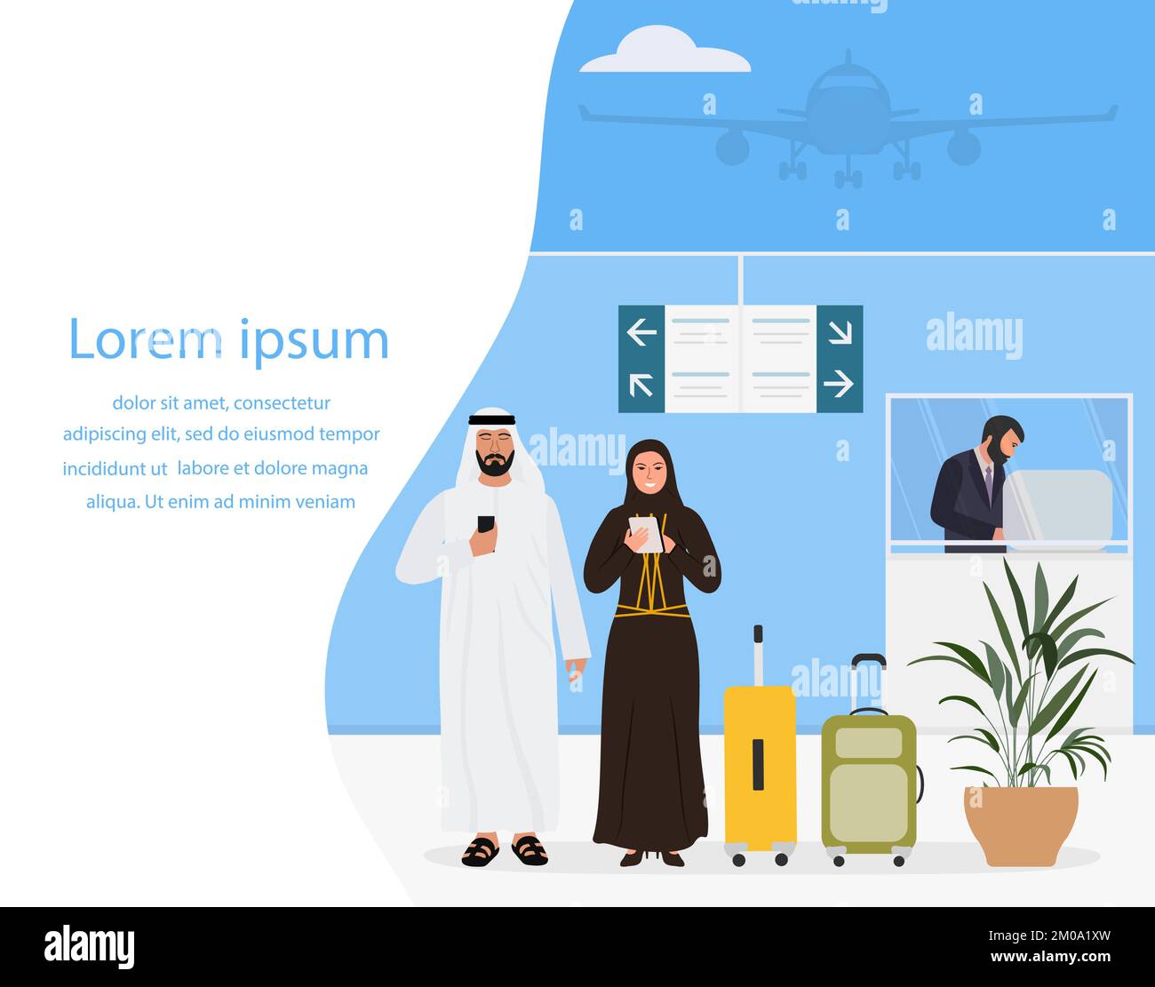 In flight customs service Stock Vector Images - Alamy