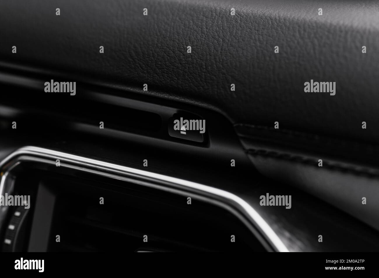 Car audio system front panel Stock Photo - Alamy