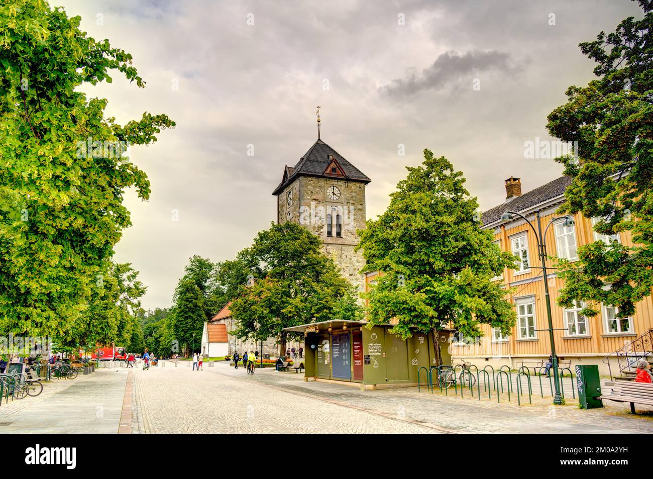 Trondheim canal hi-res stock photography and images - Alamy