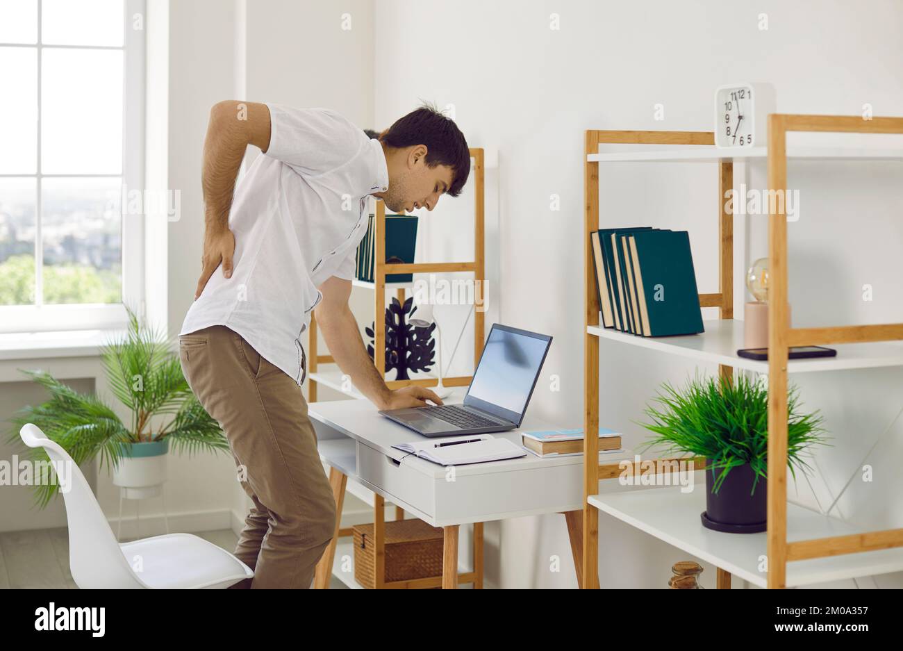 Back view of spine hi-res stock photography and images - Alamy