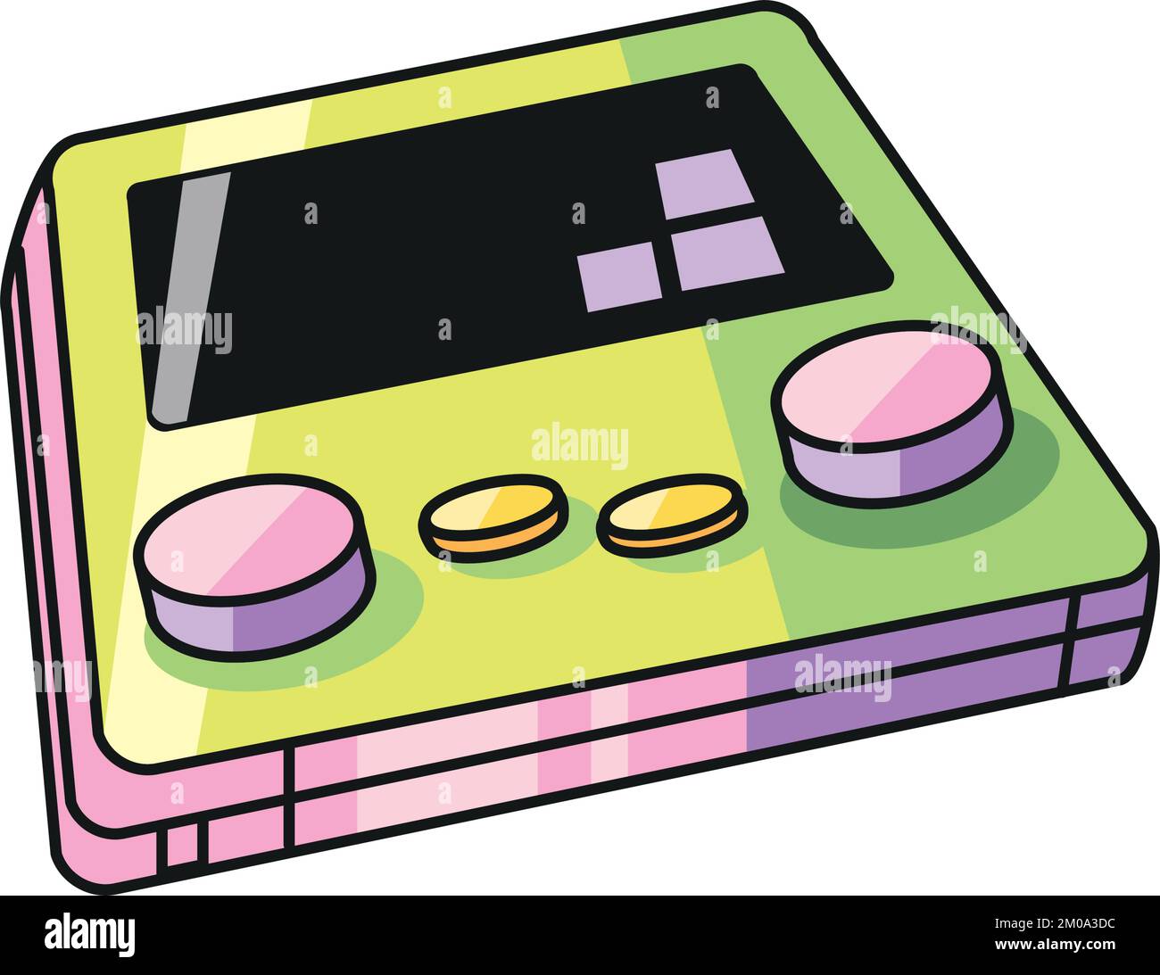 video game pop art nineties Stock Vector Image & Art - Alamy