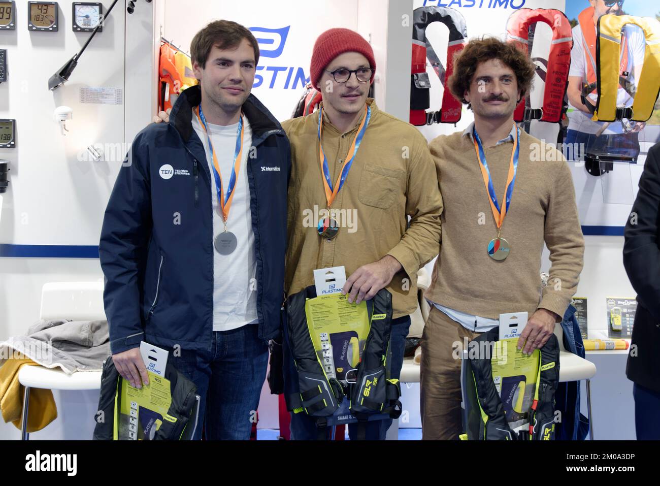 Paris, France. 3rd Dec, 2022. Presentation of the Mini Class Trophies ...