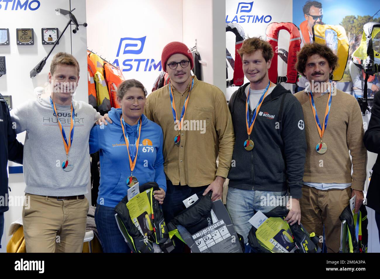 Paris, France. 3rd Dec, 2022. Presentation of the Mini Class Trophies ...