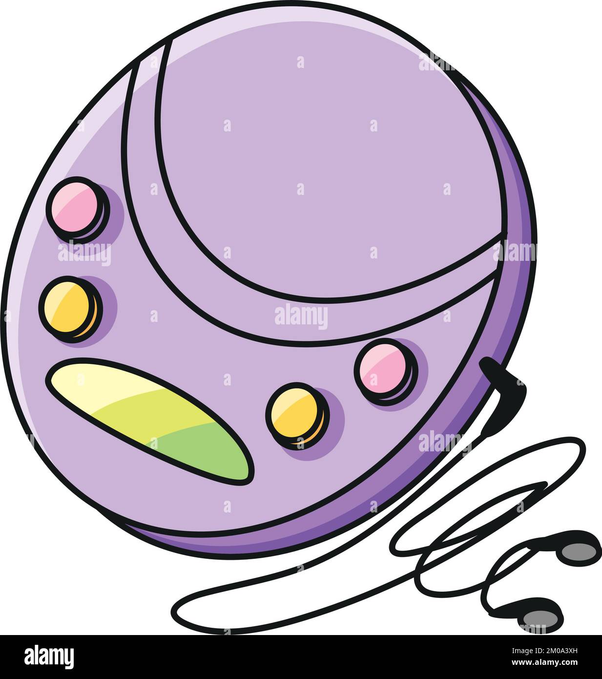 Discman Stock Vector Images - Alamy