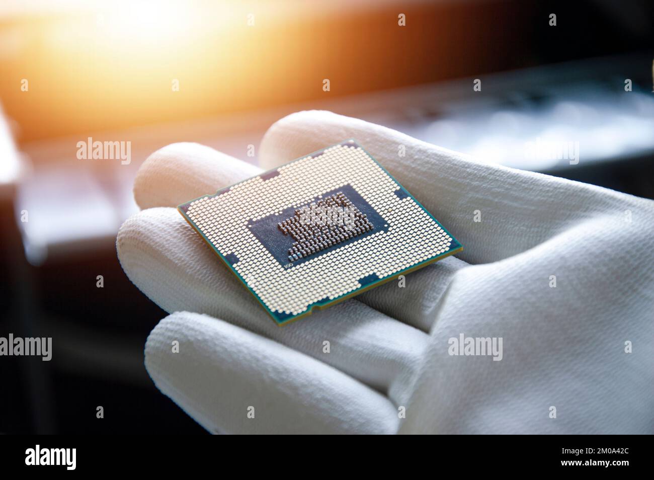 Hand holding circuit board hi-res stock photography and images - Alamy