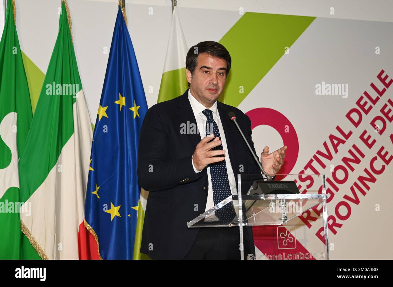 Milan, Italy 1st Festival of Regions and Autonomous Provinces Palazzo ...