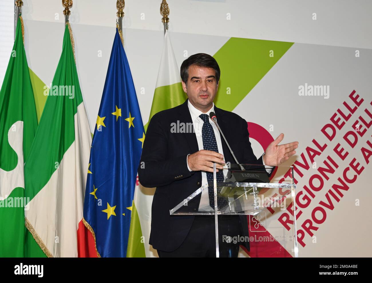 Milan, Italy 1st Festival of Regions and Autonomous Provinces Palazzo ...