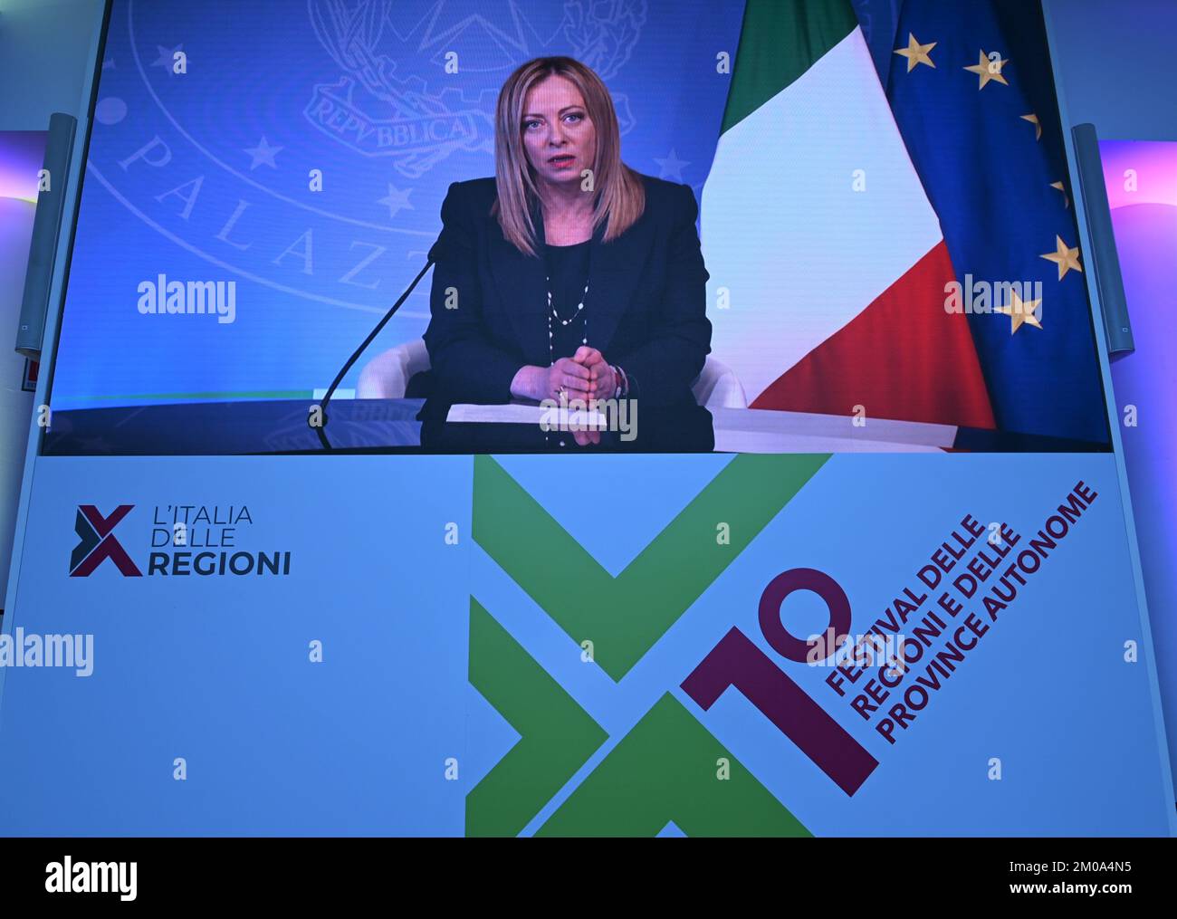 Milan, Italy 1st Festival of Regions and Autonomous Provinces Palazzo ...