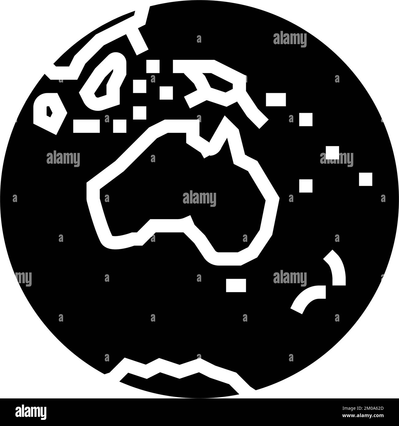 Earth night and day australia Stock Vector Images - Alamy