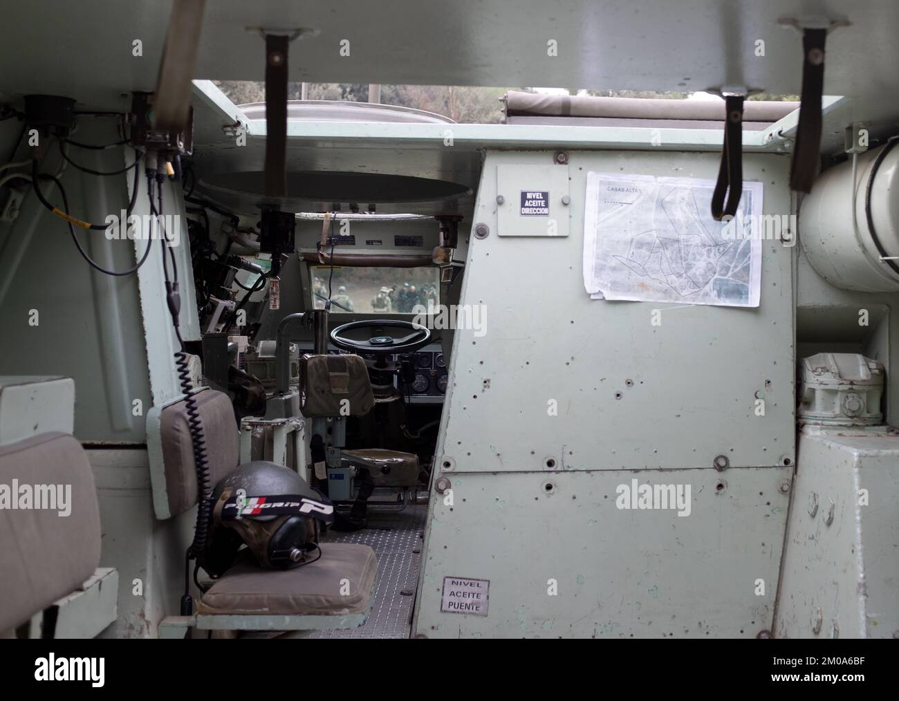 Barcelona, Spain - October 20, 2019: Airsoft game with BMR, (Medium ...