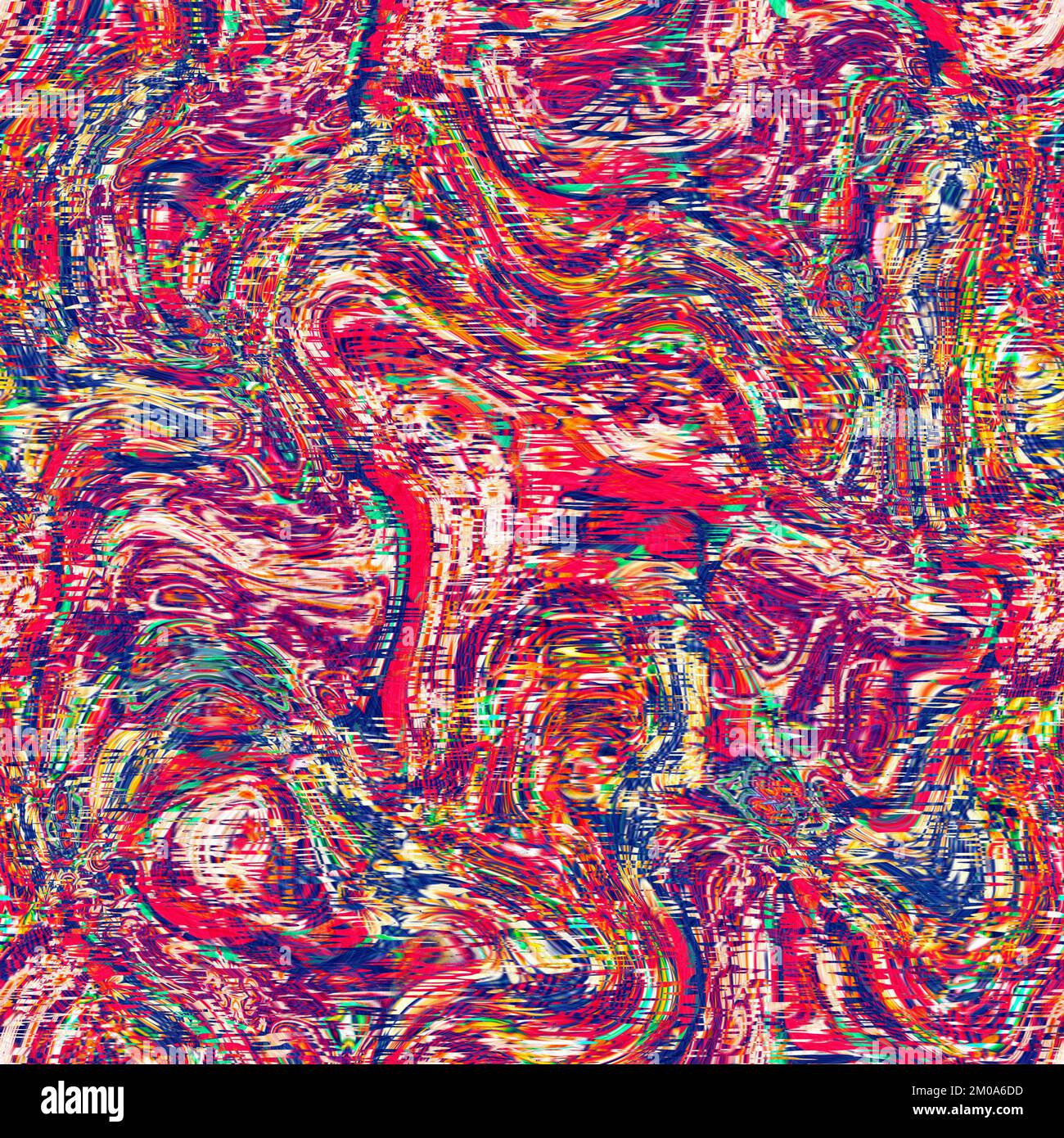 Vibrant pink distortion pattern. Bright colorful kitsch wallpaper for ...