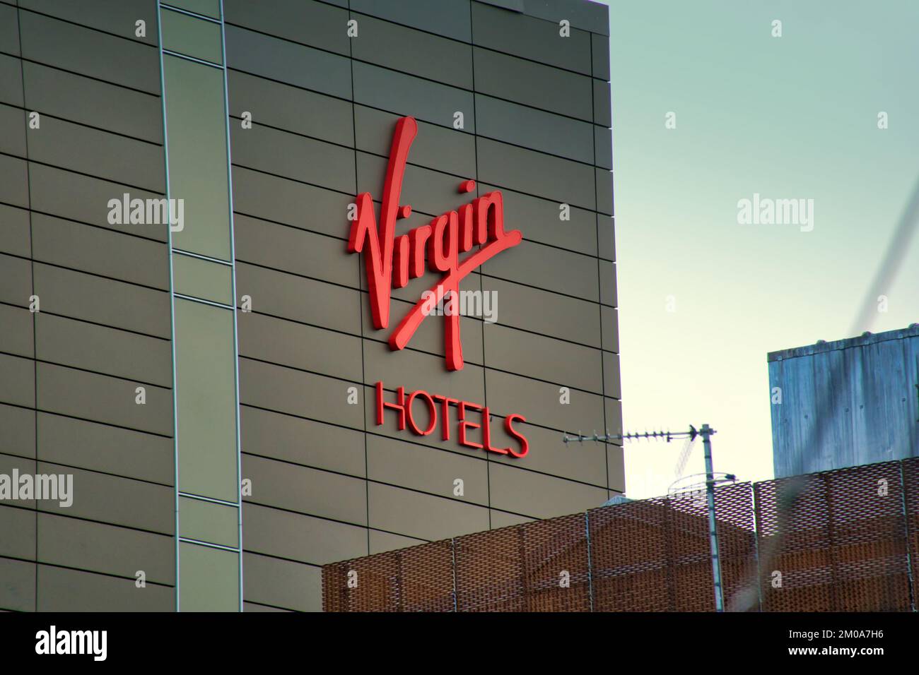 Virgin hotels logo hi-res stock photography and images - Alamy
