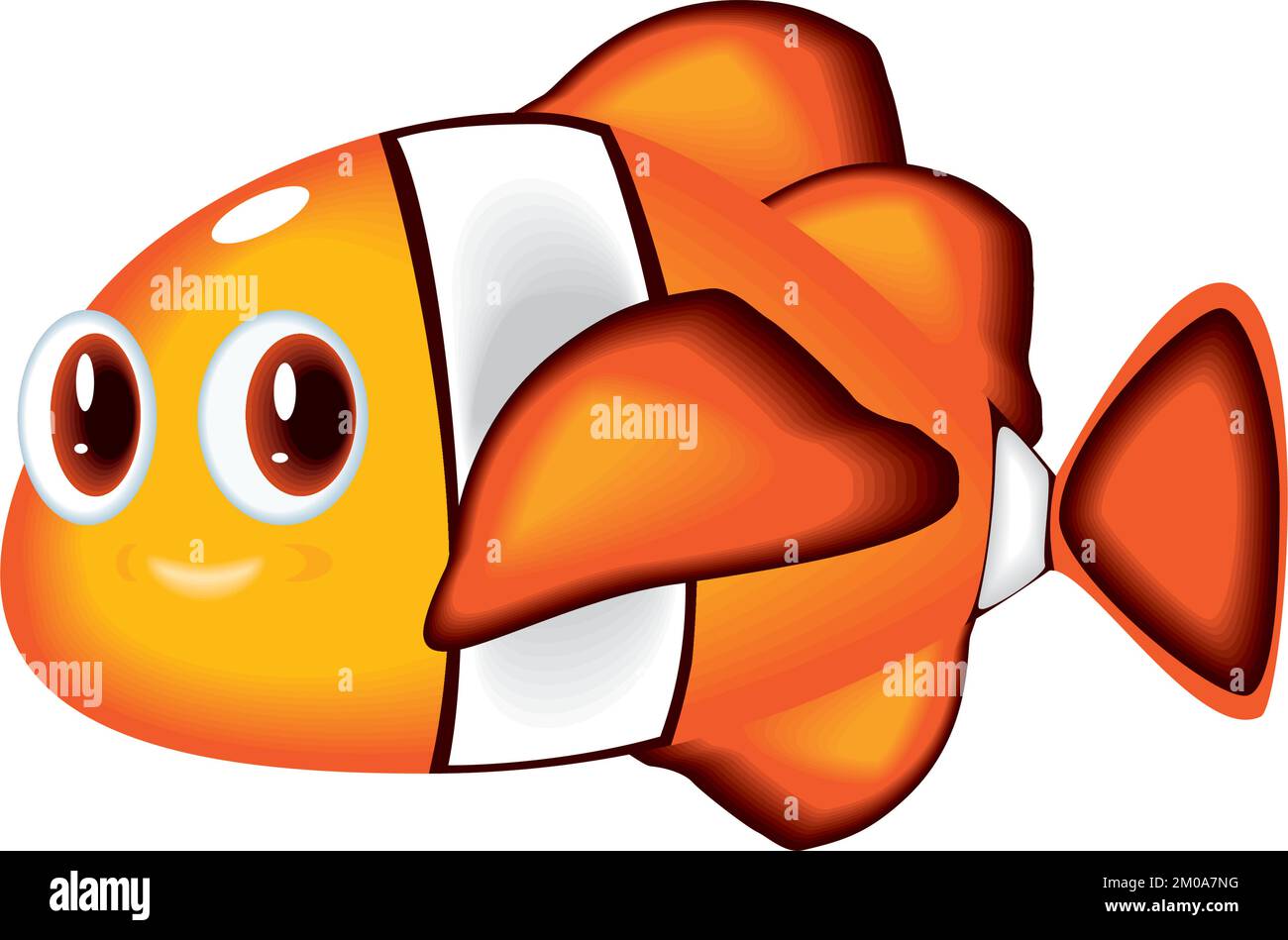 clownfish cartoon icon Stock Vector Image & Art - Alamy