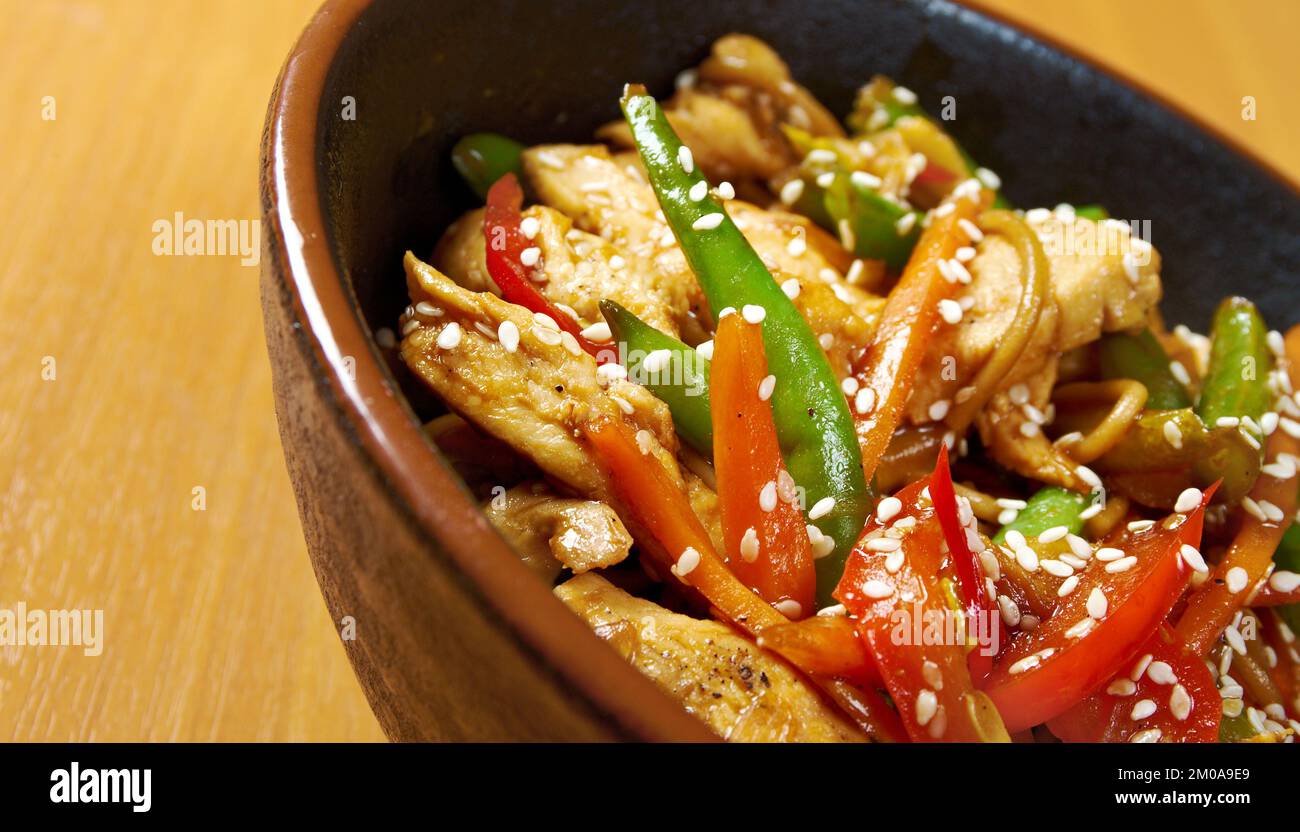 Poulet Aux Noix - Haitian dish featuring chicken and cashews Stock ...