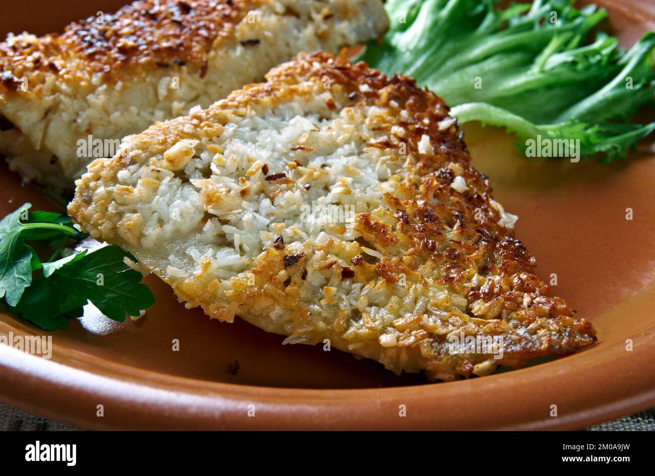 Morreia . moray eel fried - Cape Verdean Foods Stock Photo - Alamy