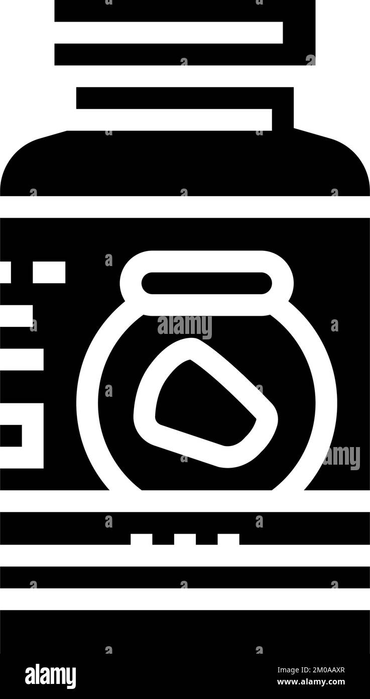 Plant extract black glyph Cut Out Stock Images & Pictures - Alamy