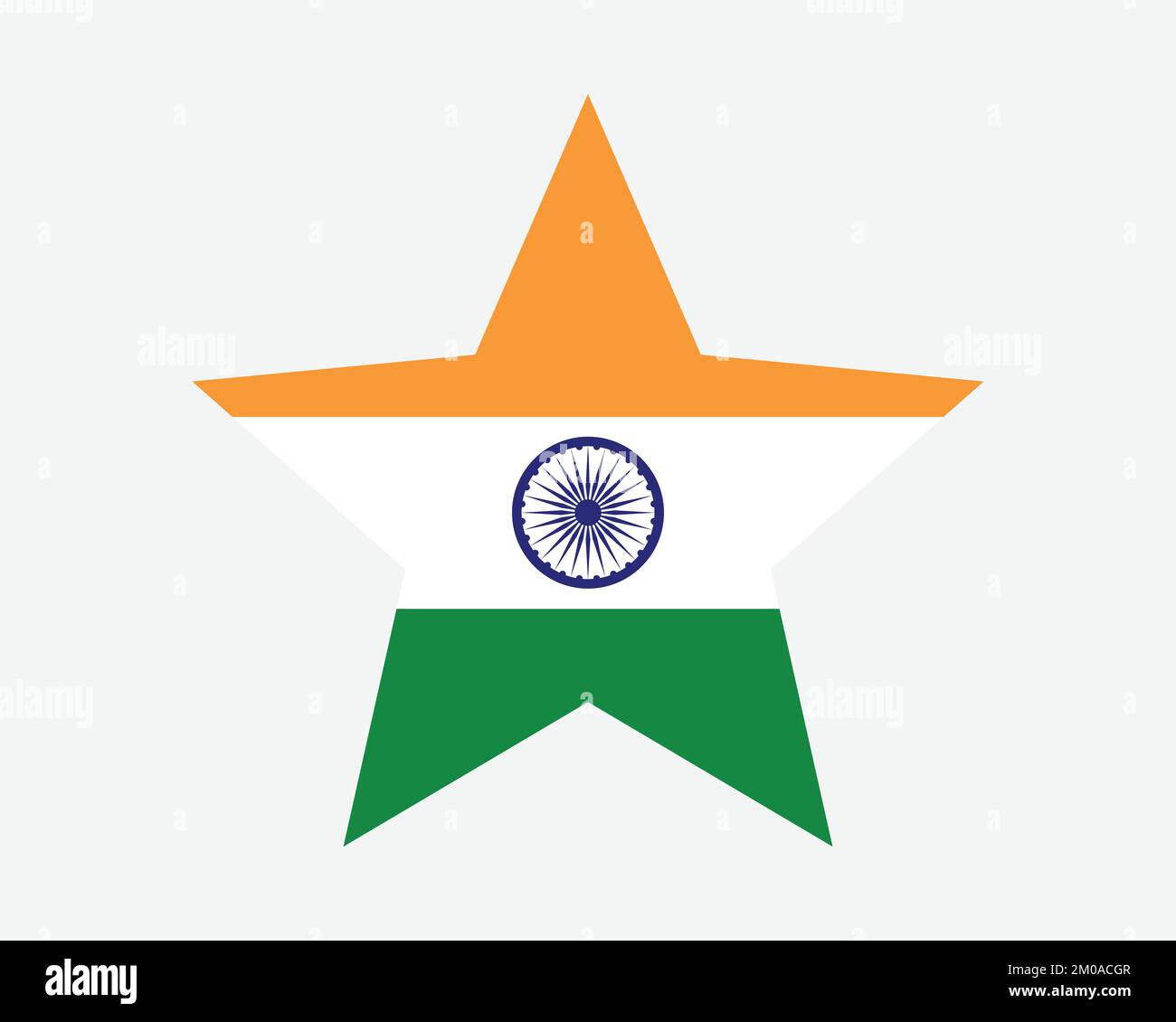 India Star Flag. Indian Star Shape Flag. Country National Banner Icon ...