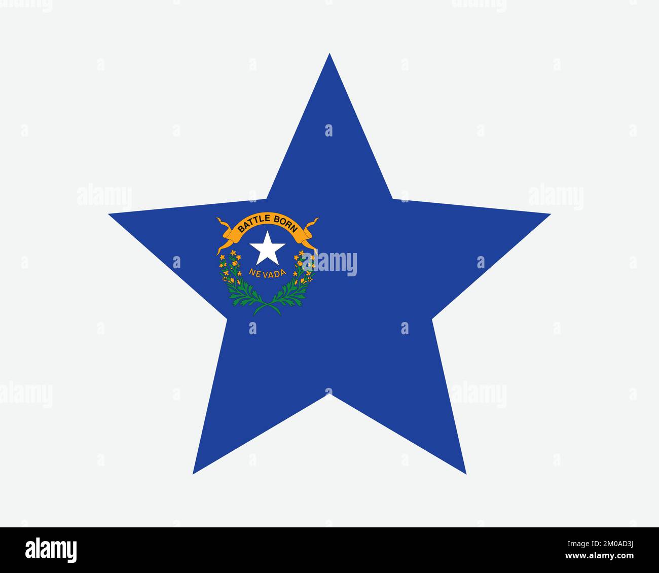 State nevada vector graphic Stock Vector Images - Alamy