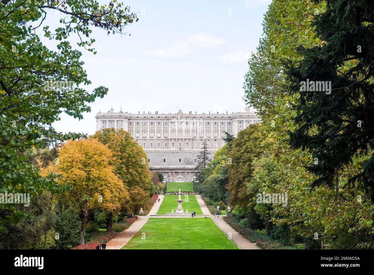 Spain, Madrid, Campo del Moro Garden Stock Photo - Alamy
