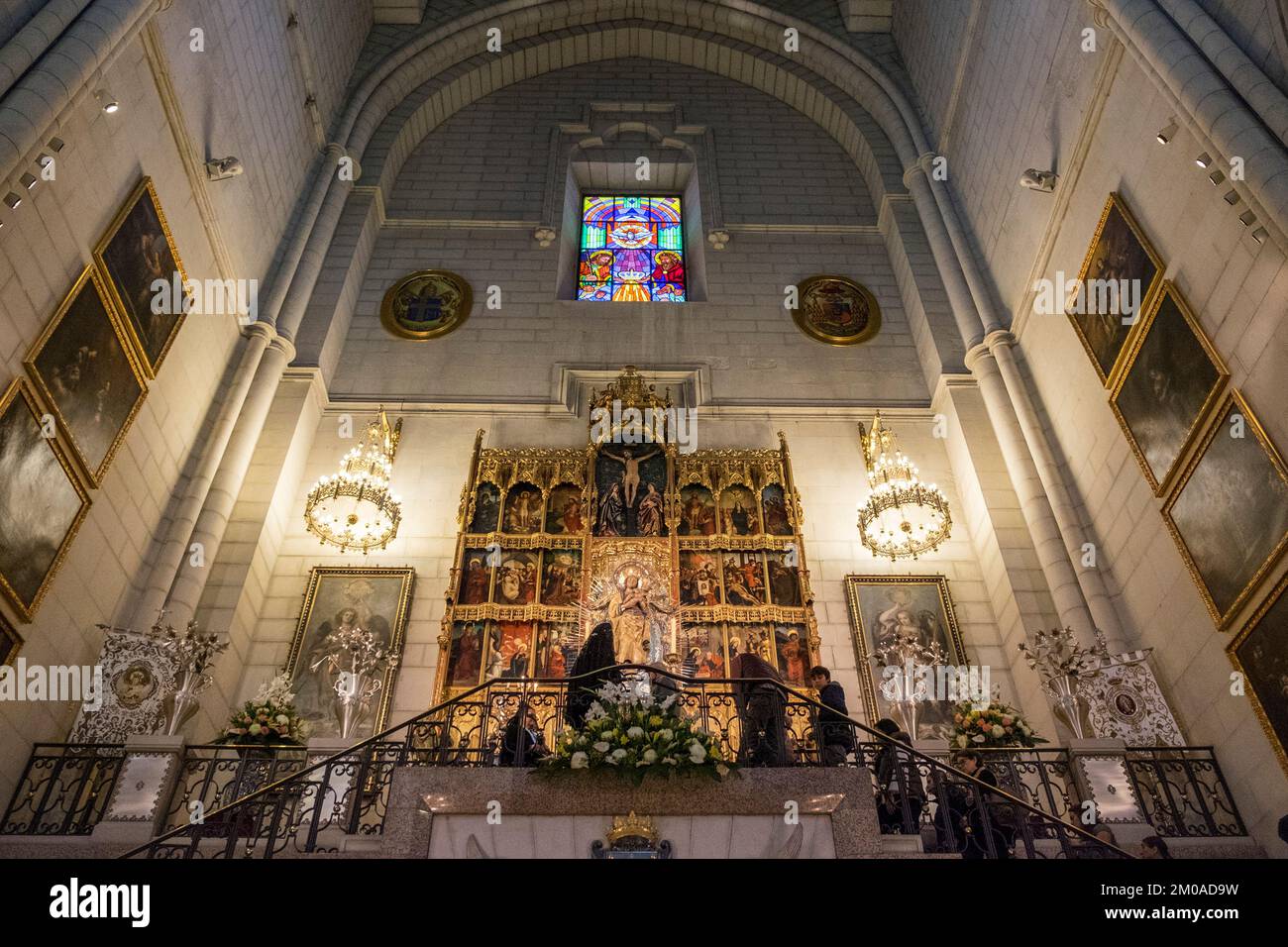 Spain, Madrid, Catedral de la Almudena Stock Photo - Alamy