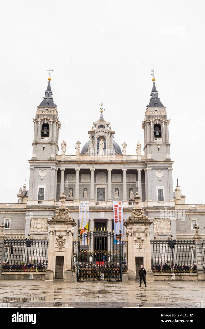 Spain, Madrid, Catedral de la Almudena Stock Photo - Alamy