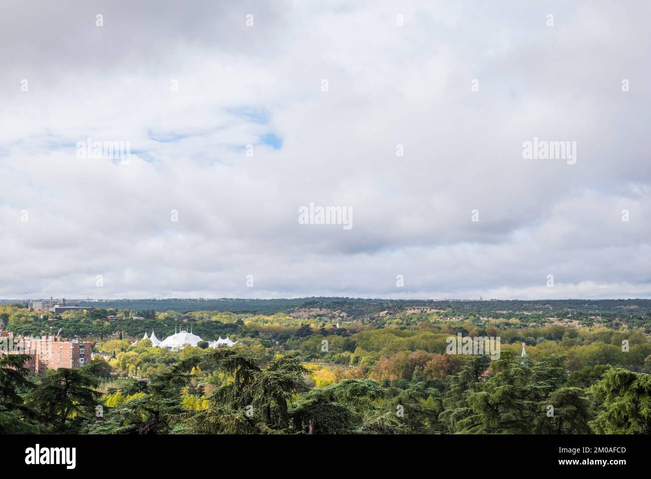 Spain, Madrid, Old city landscape Stock Photo - Alamy
