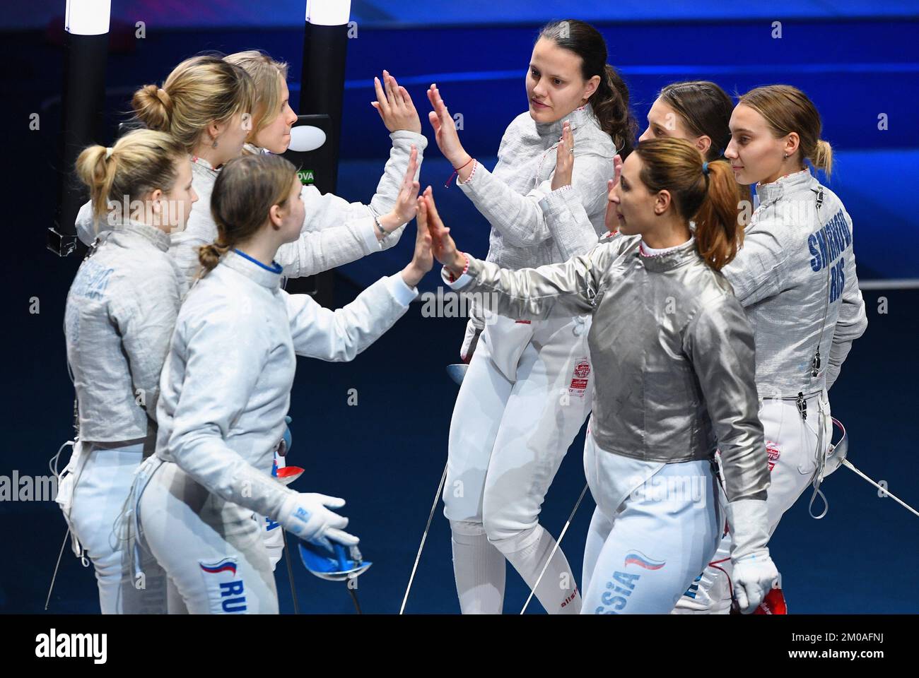 45th International Tournament "Moscow Saber 2022" at the Irina Viner ...