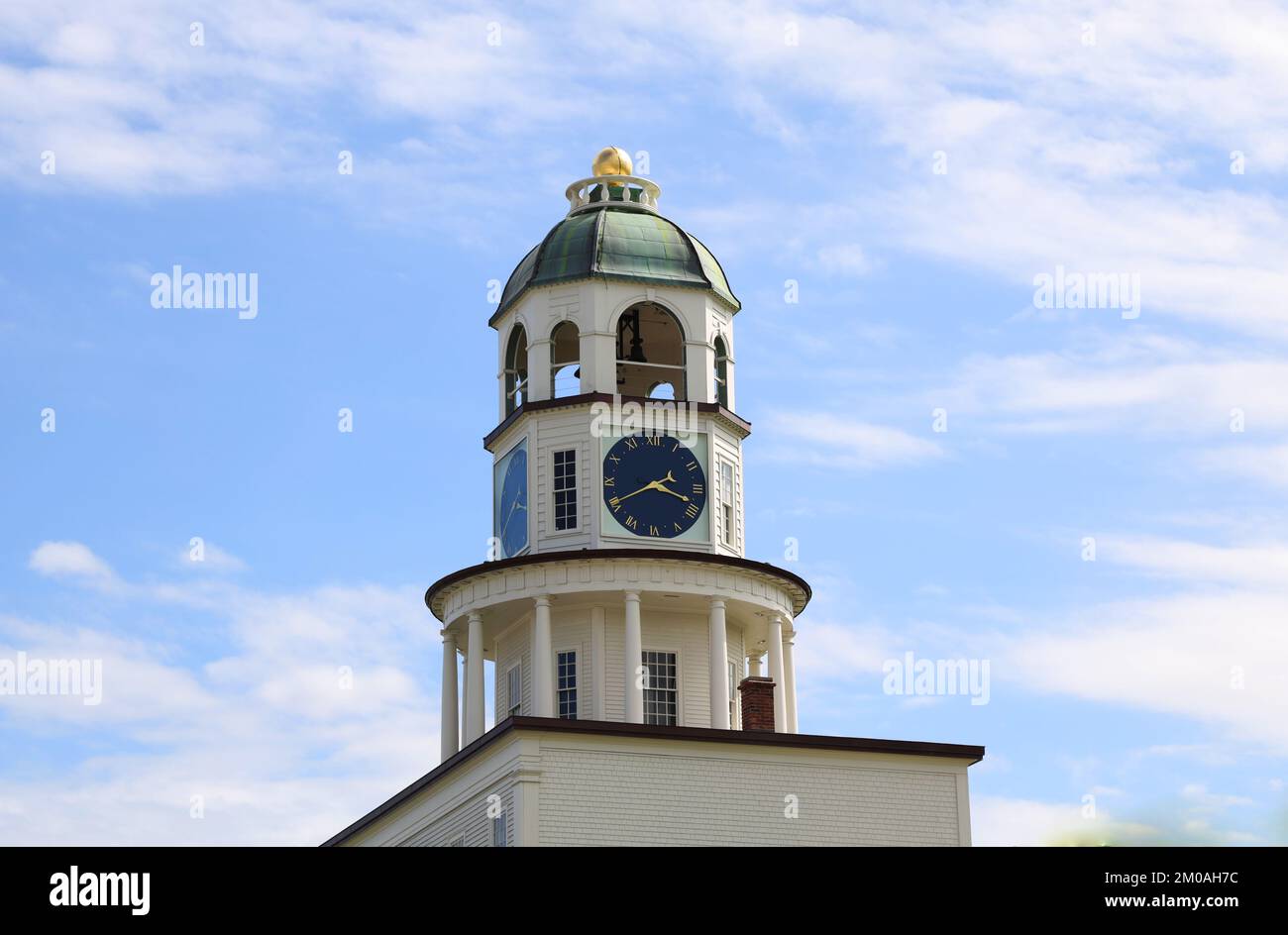 View of the Halifax town clock Stock Photo - Alamy