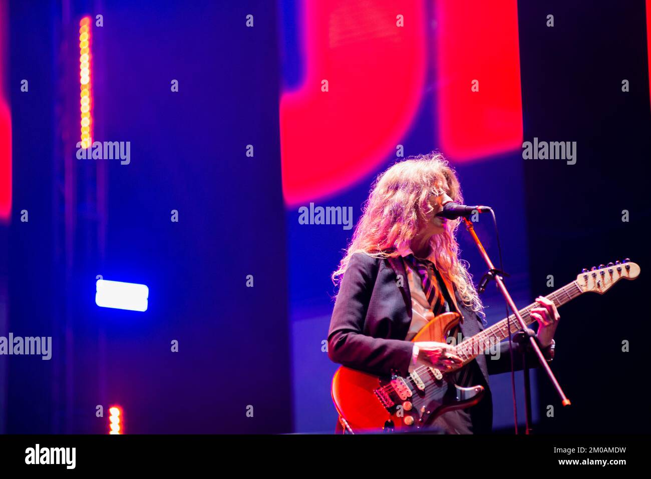 Spanish band 'Cristina y Los Subterraneos' perform during the comeback ...