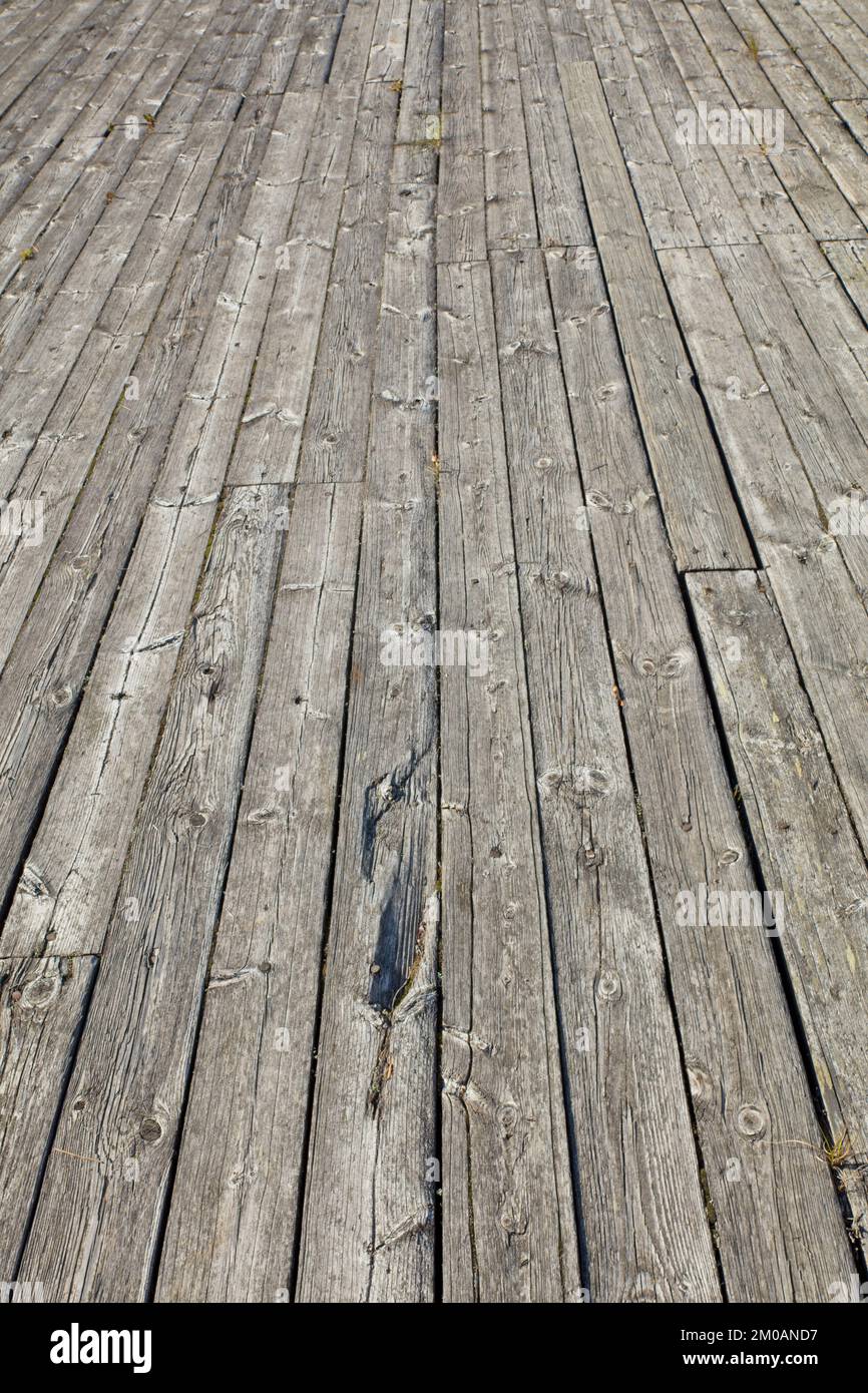 Old wooden pier plank background texture Stock Photo - Alamy