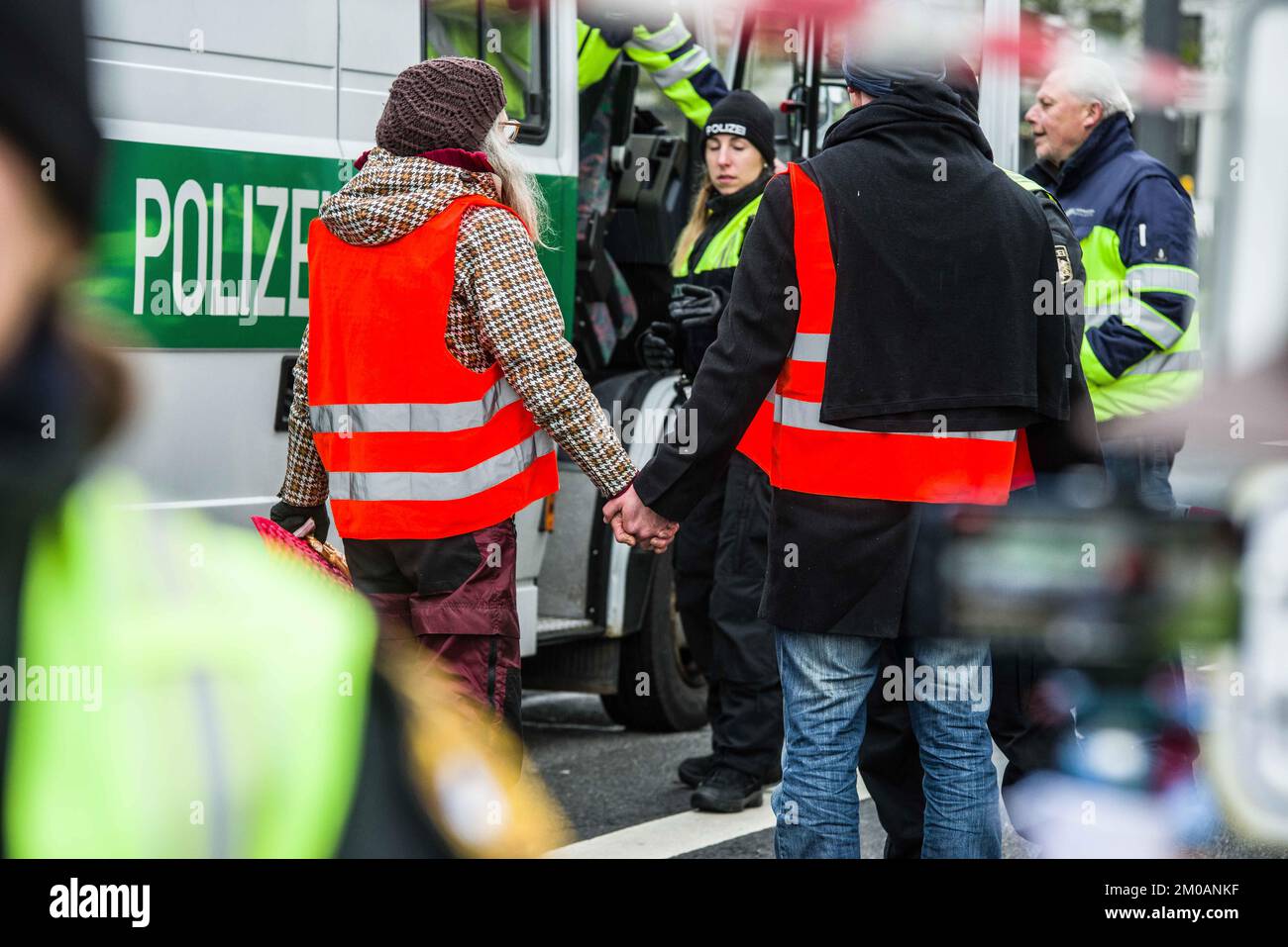 December 5, 2022, Munich, Bavaria, Germany: Climate activists from ...