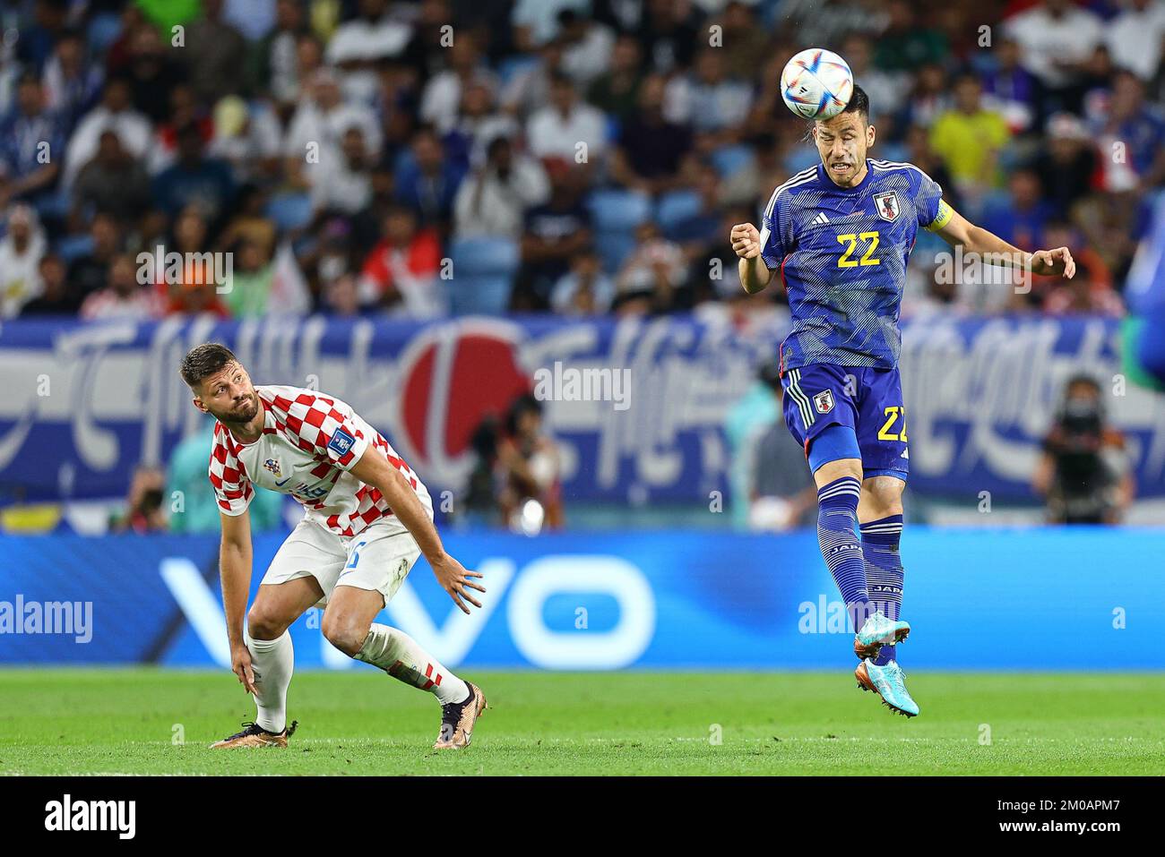 Maya Yoshida during the FIFA World Cup Qatar 2022 Round of 16 match ...
